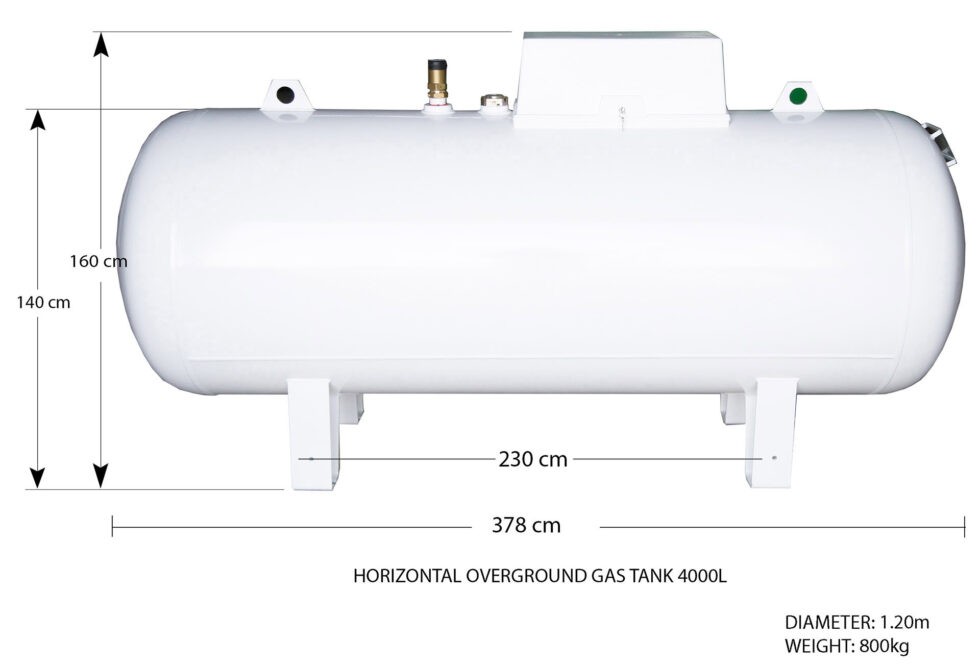 LPG Gas Tank 4000 L | Tanki Gas